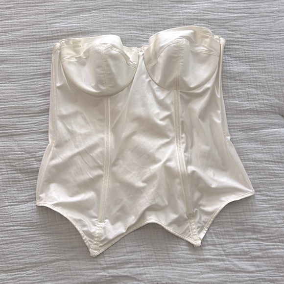 GOSSARD | Intimates & Sleepwear | Vintage Gossard Cream Bustier Corset ...